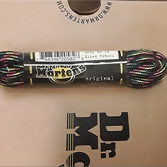Dr. Martens | Shoes | Dr Martens Rainbow Round Boot Laces 4 Cm | Poshmark